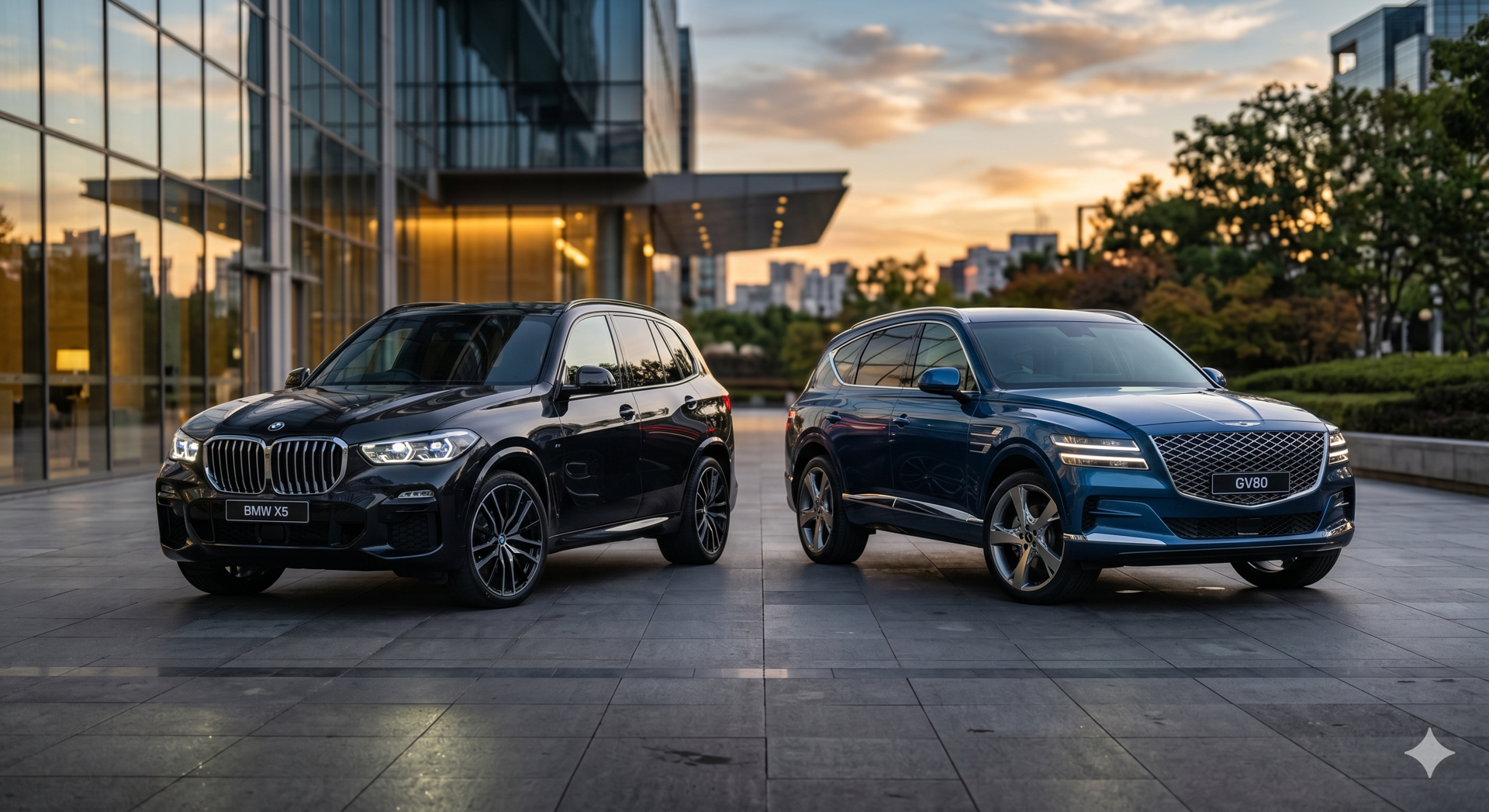 Genesis GV80 vs. BMW X5 - Road Ethos